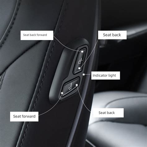 Wireless Seat Adjust Buttons For Tesla Model 3y 2017 2023 Tesla Maison