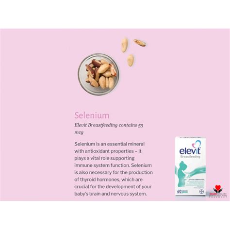 Elevit Breastfeeding And Postnatal Care Dietary Supplement 30 Capsules