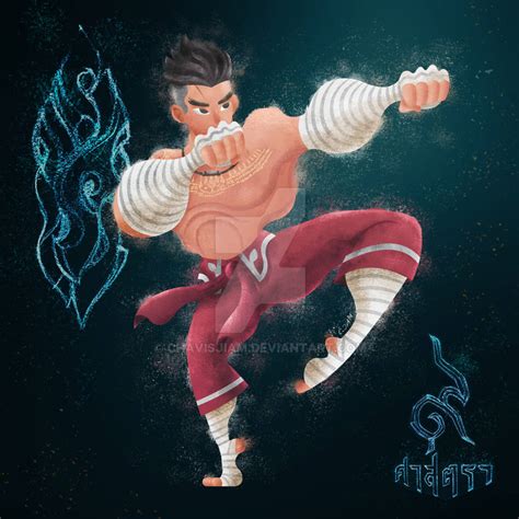 The Legend Of Muay Thai Character Fan Art By Chavisjiam On Deviantart
