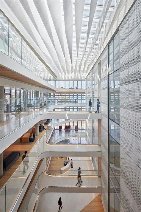 A Soaring Light Filled Atrium Is At The Heart Of This San Francisco
