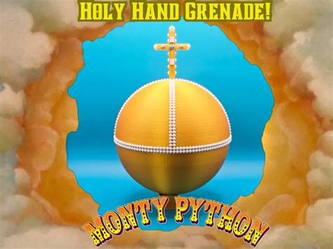 The Holy Hand Grenade Of Antioch Free 3d Print Model Makerworld