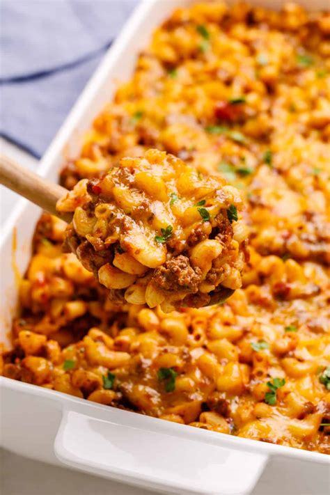 Ground Beef Casserole With Cheese At Angel Singleton Blog