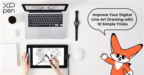 Improve Your Digital Line Art Drawing With 10 Simple Tricks Xppen