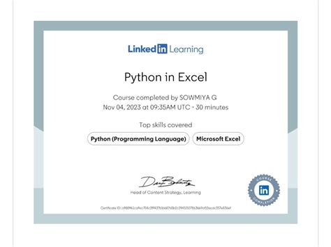integrating python into excel for data analysis sowmiya g posted on