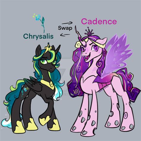 Mlp Chrysalis And Cadence Swapped By Universegentle On Deviantart