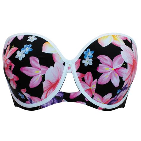 Haut De Maillot De Bain Bandeau Armatures Curvy Kate Maillot Tropicana