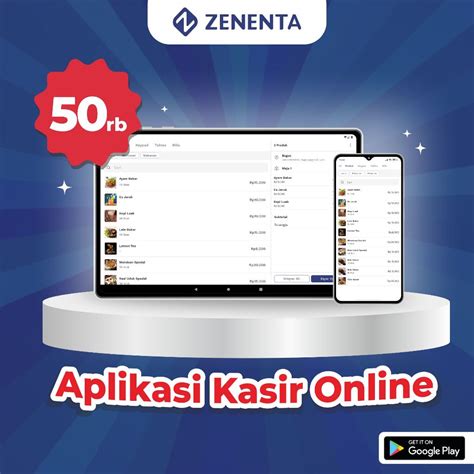 Jual Aplikasi Kasir Point Of Sale Zenenta Permanent Shopee Indonesia