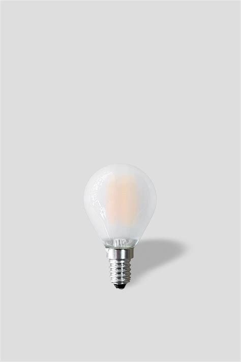 E14 Led 4w 2200k 密封器具対応 Led電球 フロスト E14調光対応 半透明 コントラクト対応 Demodemix