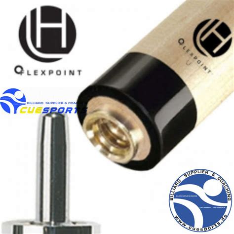 Lucasi Hybrid Zero Flexpoint Poolbillard Oberteil UniLoc Black 12 75