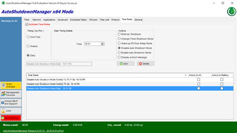 Auto Shutdown Manager 57738 Download Review Screenshots