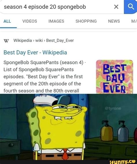 Season 4 Episode 20 Spongebob X E Day Wikipedia Spongebob Squarepants