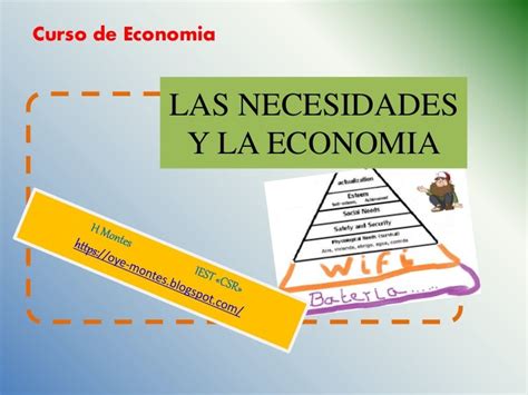 Las Necesidades Y La Economia 1