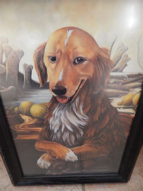 Vtg Lorena Pugh Mona Lucy Signed Print Framed 1726151376