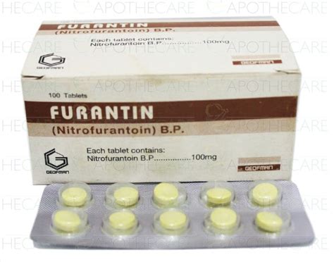 Furantin Tab 100mg 100s