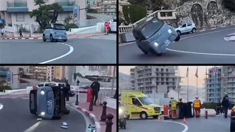 Así acabas cuando manejas un Citroën Ami como un F1 por las calles de