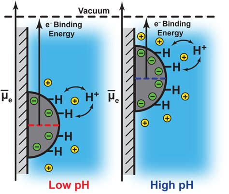 Ph Dependent Surface Charging Of Insulator Supported Metal Particles