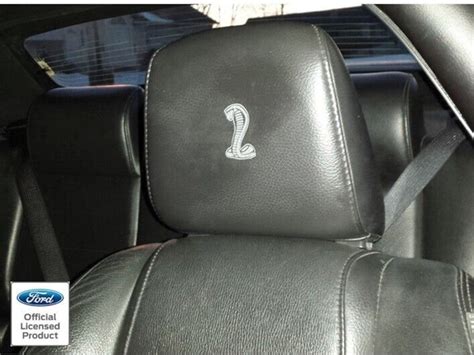 Ford Mustang Cobra Headrest Decals 2 Etsy