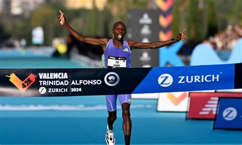 Sebastian Sawe Runs Fifth Fastest Time On His Debut In Valencia Athletics News