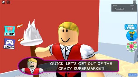 Halloween ] ¡el Supermercado De Mr Yummy Obby Roblox