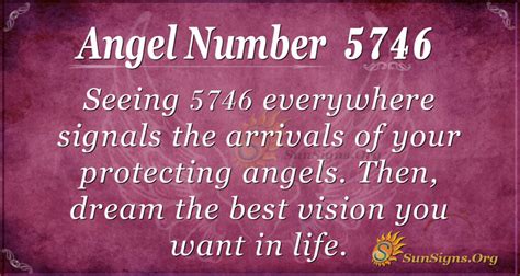 Angel Number 5746 Meaning Grow In Life Sunsignsorg
