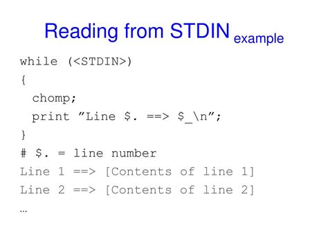 Ppt Introduction To Perl Programming Powerpoint Presentation Free Download Id4615194