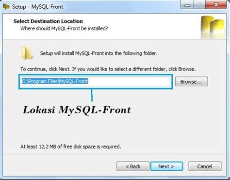 Tutorial Installasi Mysql Front Web Tutorial