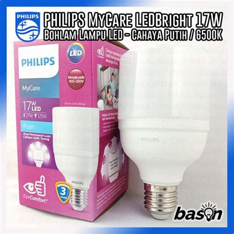 Jual Philips Mycare Led Bright 17w E27 Bohlam Lampu Led Optik Cekung