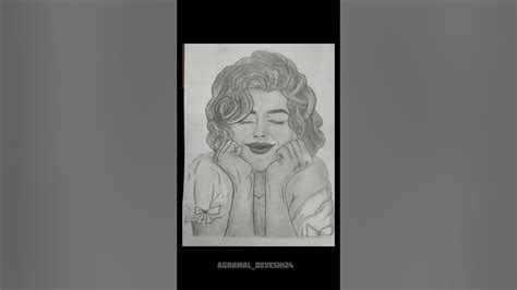 Random Potraits ️ Potrait Sketch Shorts Youtube