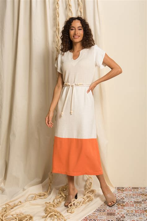 VESTIDO MIDI GATOS E ATOS Gatos Atos Outlet Online