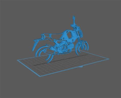 Honda Grom 2022 3d Models Download Creality Cloud