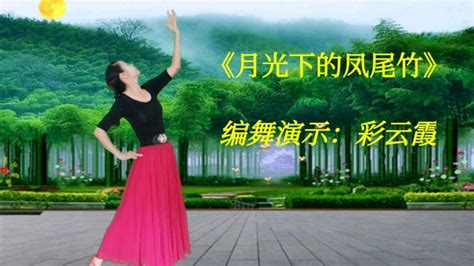 彩云霞给大家带来一支傣族舞《月光下的凤尾竹》中三步，简单易学舞蹈广场舞好看视频