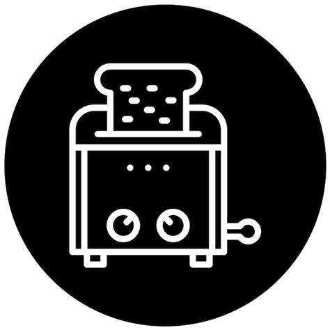 Premium Vector Vector Design Bread Toaster Icon Style