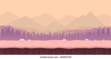 Game Background 2d Application Vector Design Stock Vector Royalty Free 445877062 Shutterstock