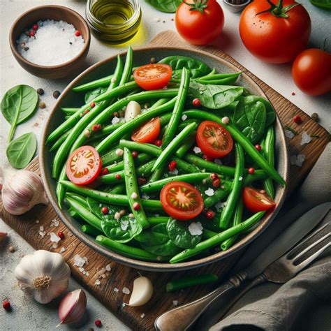 Salada De Vagem Tomates