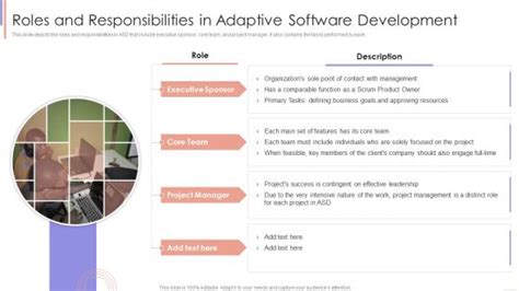 agile sprint technique in software roles and responsibilities in