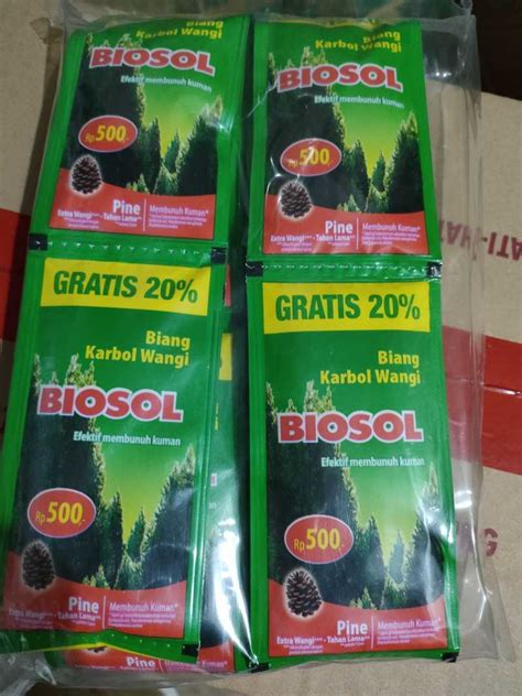 Jual Biosol Karbol Sachet 24 Pcs X 25ml Di Seller Nanashop