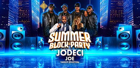 Summer Block Party Ft Jodeci H E B Center