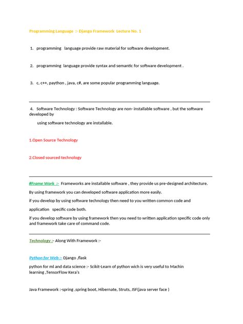 Programming Language Pdf Python Programming Language Software