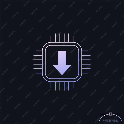 Premium Vector Firmware Update Icon Computer Hardware Vector