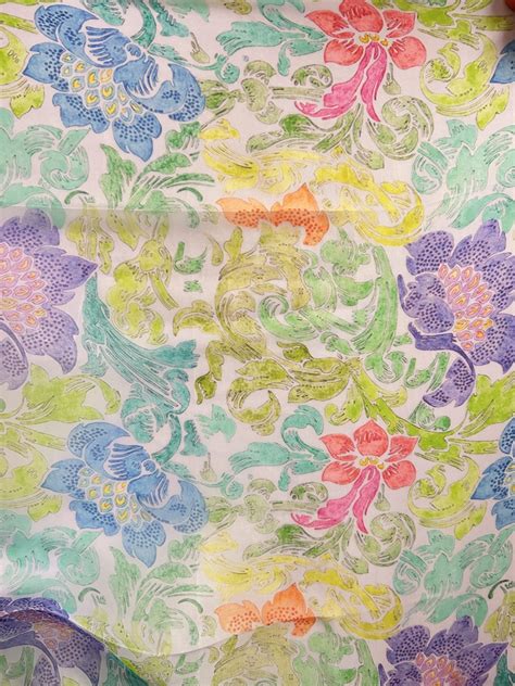 Silk Organza Print