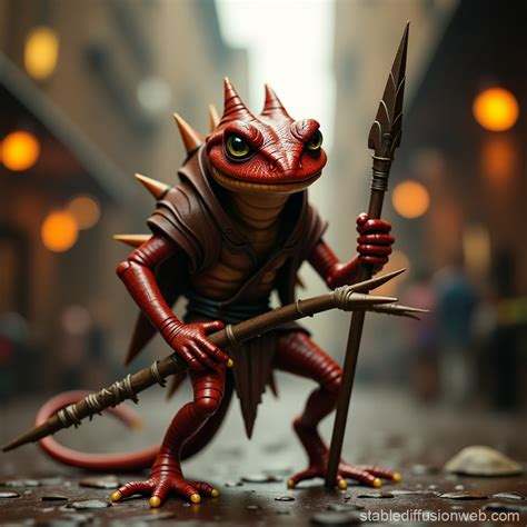 Bullywug Warrior For Dandd Stable Diffusion Online