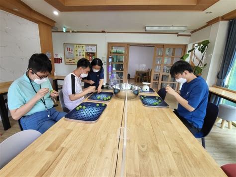 문화체험활동 매실청 담그기 생활실 이야기 사회복지법인 혜등
