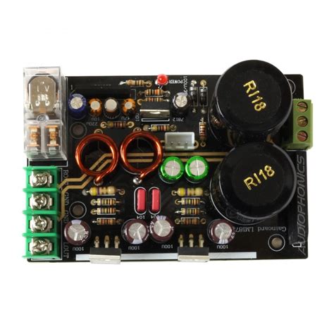 Ma Lm Stereo Amplifier Module X Lm X W Class Ab Audiophonics