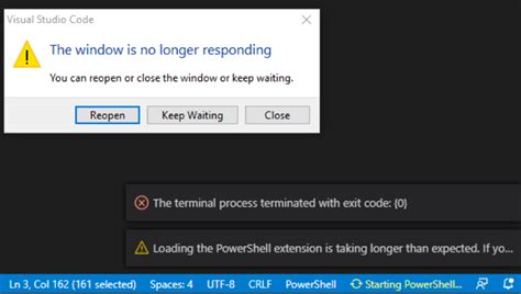 Extension Fails To Start Invalid Version Null · Issue 2776 · Powershellvscode Powershell