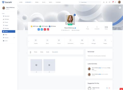 Buddypress Theme Like Facebook Social Network And Community