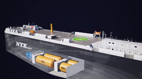 Nyk And Partners Complete Concept Design For Ammonia Ready Lng Fueled