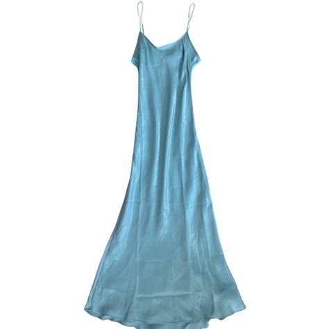 Verge Girl Dresses Vrg Grl A 9s Muse Bias Cut Midi Dress In Sky