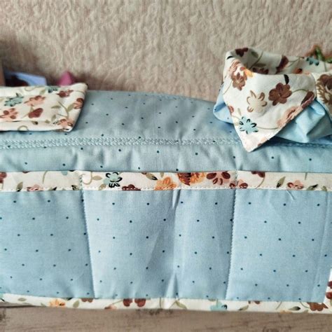 Armchair Needlework Organizer Embroidery And Cross Stitch Tools Caddy