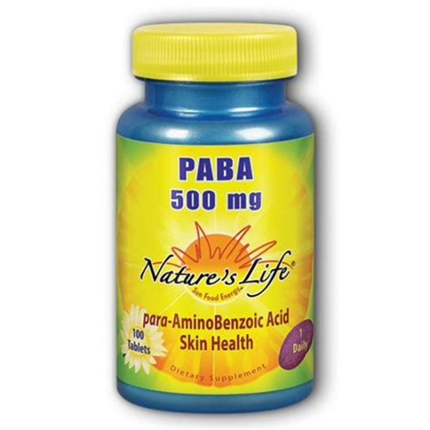 Paba 100 Tabs (500 mg) MFR DISCO - Tahoma Clinic Dispensary
