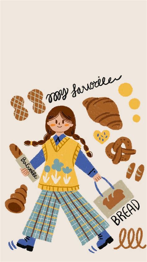 𝑰𝒍𝒍𝒖𝒔𝒕𝒓𝒂𝒕𝒐𝒓 𝑹𝒆𝒏𝒂레나🖌 On Instagram 커피 한 잔과 버터향 가득한 크로와상 하나면 끝이지 뭐 파리에서